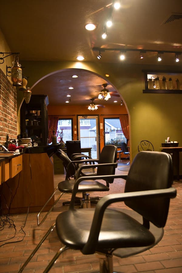 Beauty Salon Interior stock photo. Image of hair, occupation - 9684718