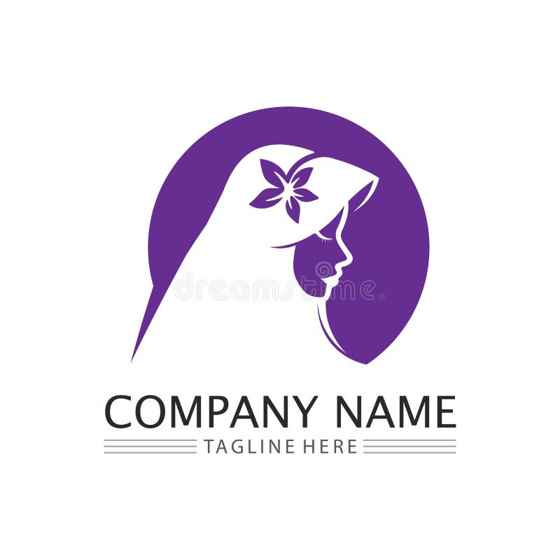 Beauty Salon Logo Vector Icon Design Template-vector Stock Image ...