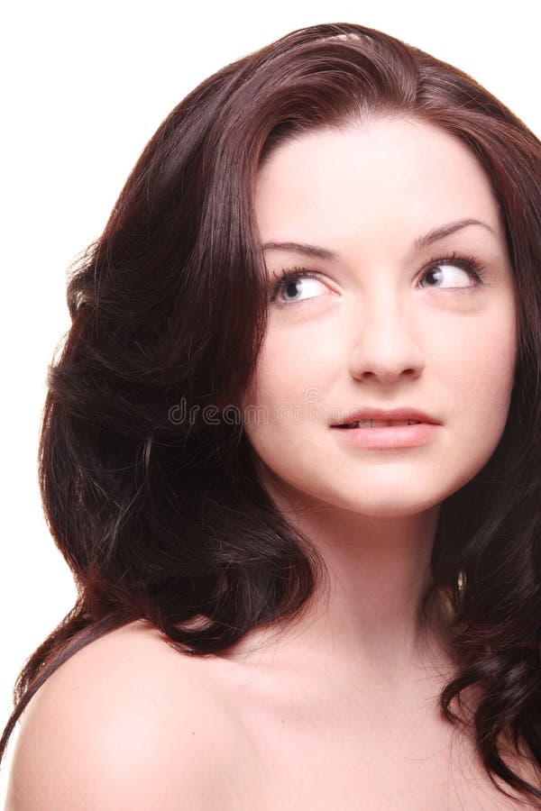 Beauty Shot stock photo. Image of attractive, hair, eyes - 15669778