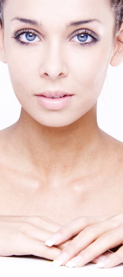 Beauty and Skin Concept Subtle Makeup Stock Image - Image of glamour ...