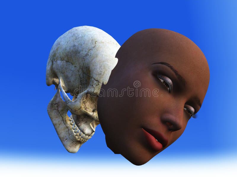 Beauty is skin deep stock illustration. Illustration of vain - 13796183