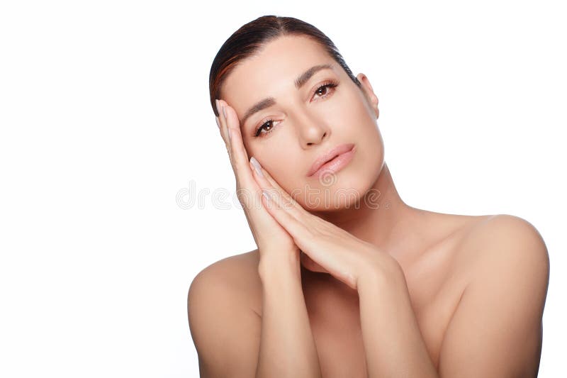 Spa Beauty And Skincare Concept Template Design Stock Image Image Of