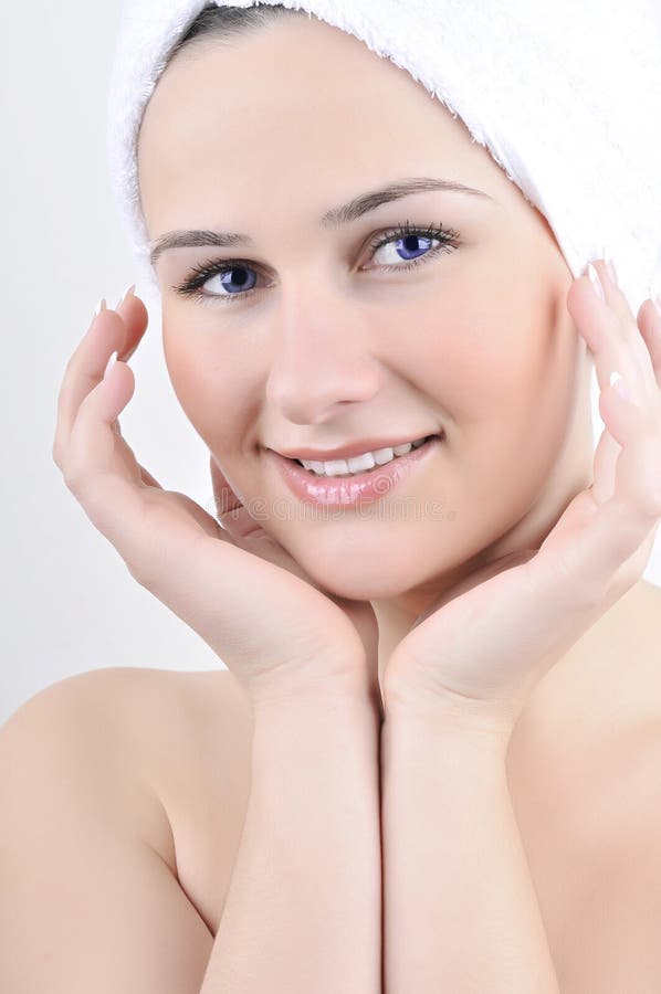 Beauty spa treatment woman stock image. Image of cosmetics - 23623611