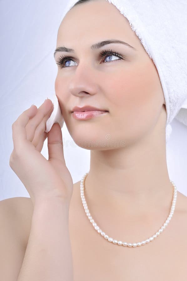 Beauty spa treatment woman stock image. Image of attractive - 23623685