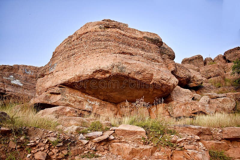 Beauty of stony desert stock photo. Image of beauty - 223938050