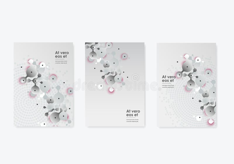 Beauty Structure Molecules Connections. Line Art Pattern with Connect ...