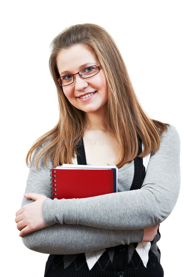 Beauty Student Girl Studying Stock Photo - Image of college, exercise ...