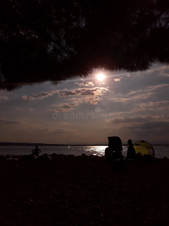 Beauty of sunset stock photo. Image of relax, sunset - 124453430