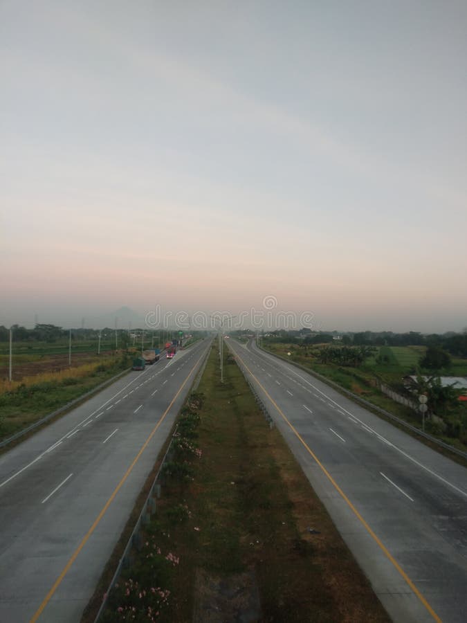 The Beauty of the Toll Road that Stretches in the Nature of Java ...