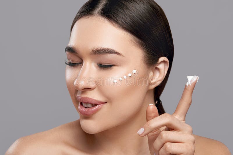 Beauty Woman Face Skin Care Portrait Of Attractive Young Female