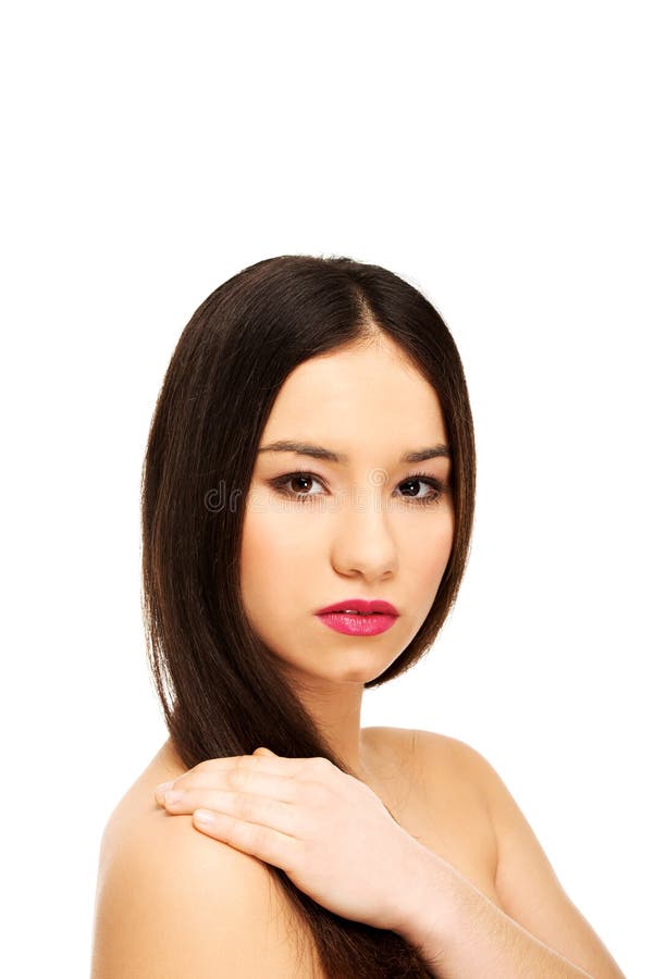 Beauty Woman with Full Make Up. Stock Image - Image of complexion ...