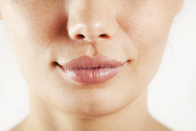 Beauty young woman lips stock photo. Image of lips, mouth - 76954918