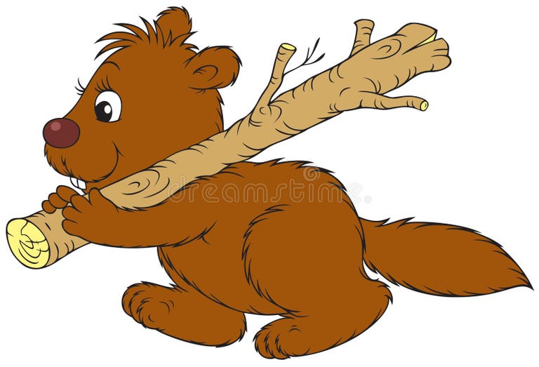 Beaver Tree Stock Illustrations – 3,168 Beaver Tree Stock Illustrations ...