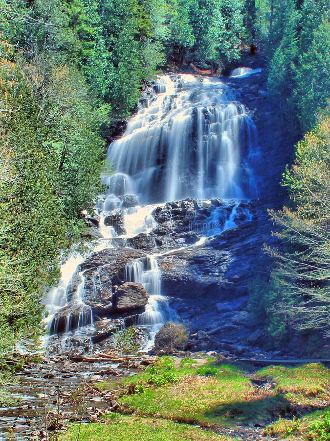 Beaver brook falls stock photo. Image of brook, waterfall - 96344692
