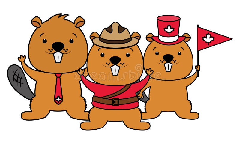 Happy canada day stock illustration. Illustration of vector - 150609480