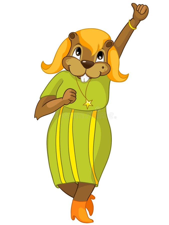 Female Beaver Stock Illustrations – 151 Female Beaver Stock ...