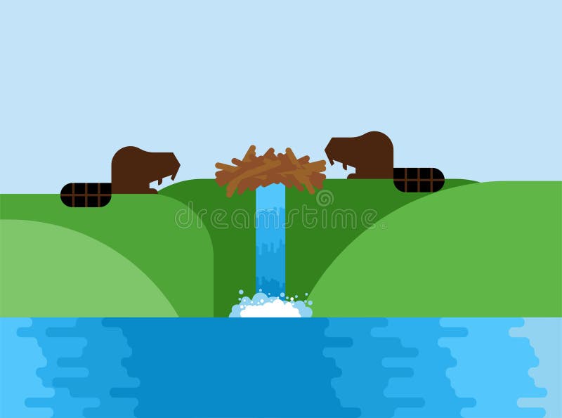 Beaver Dam Stock Illustrations – 327 Beaver Dam Stock Illustrations ...