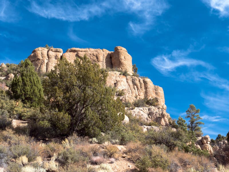Impressive Rock Formations at Beaver Dam State Park Stock Image - Image ...