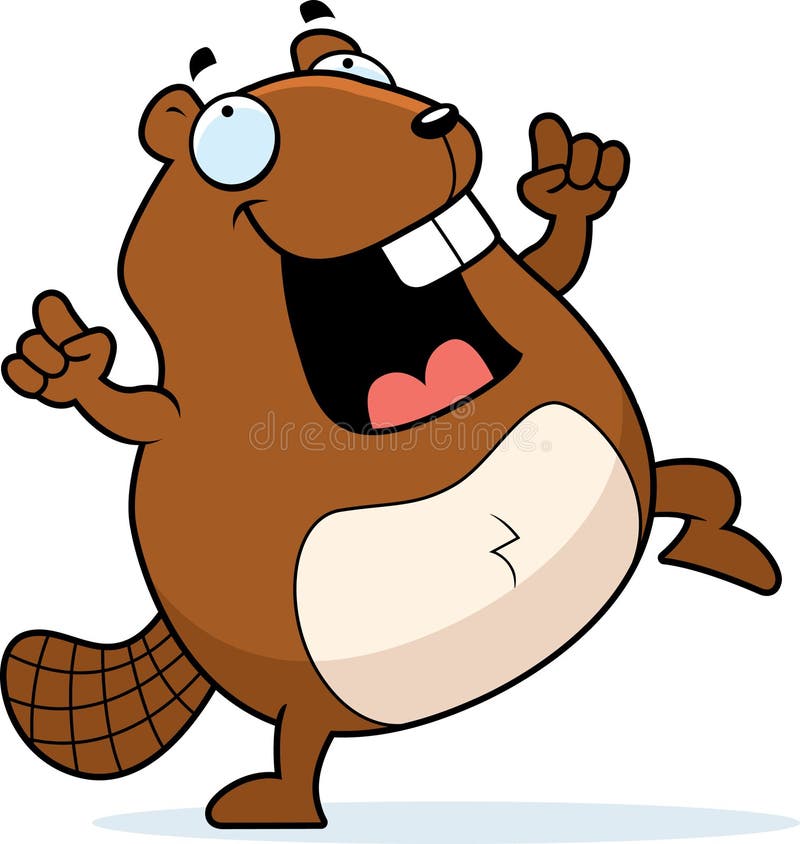 Beaver Smiling stock vector. Illustration of smiling - 13348524