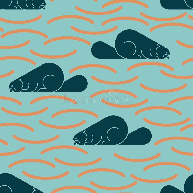Beaver Tail Pattern Stock Illustrations – 95 Beaver Tail Pattern Stock ...