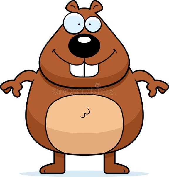 Beaver Smiling stock vector. Illustration of smiling - 13348524