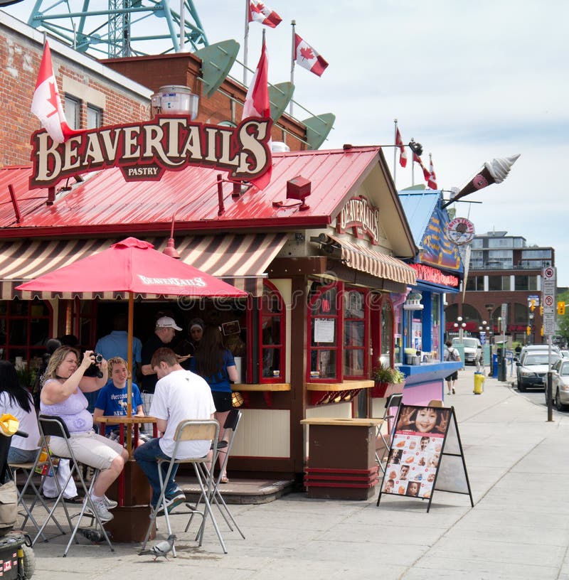 Beavertails Stand in Ottawa,ONtario,Canada Editorial Photo - Image of ...