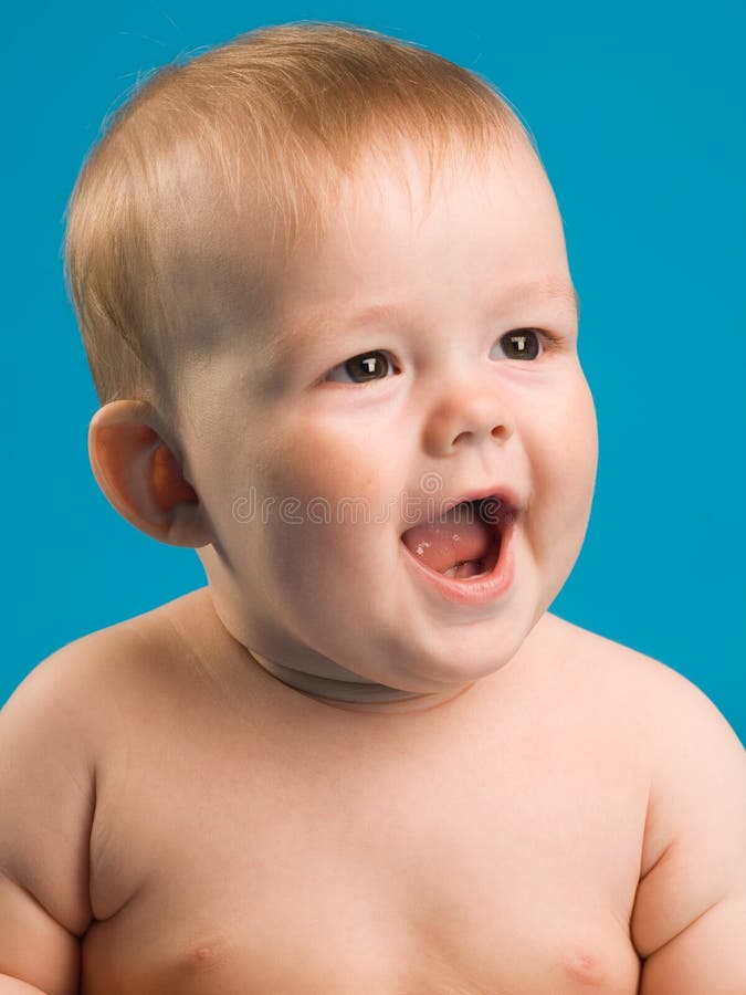 Bebé imagen de archivo. Imagen de inocente, hermoso, aislado - 10227721