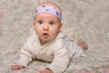 Bebé imagen de archivo. Imagen de preciosamente, retrato - 12632727