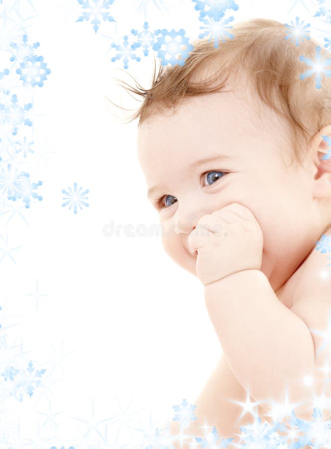 Bebé adorable foto de archivo. Imagen de newborn, inocente - 6417386