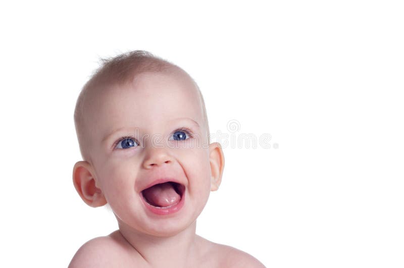 Bebé de risa foto de archivo. Imagen de afuera, risa - 22503386