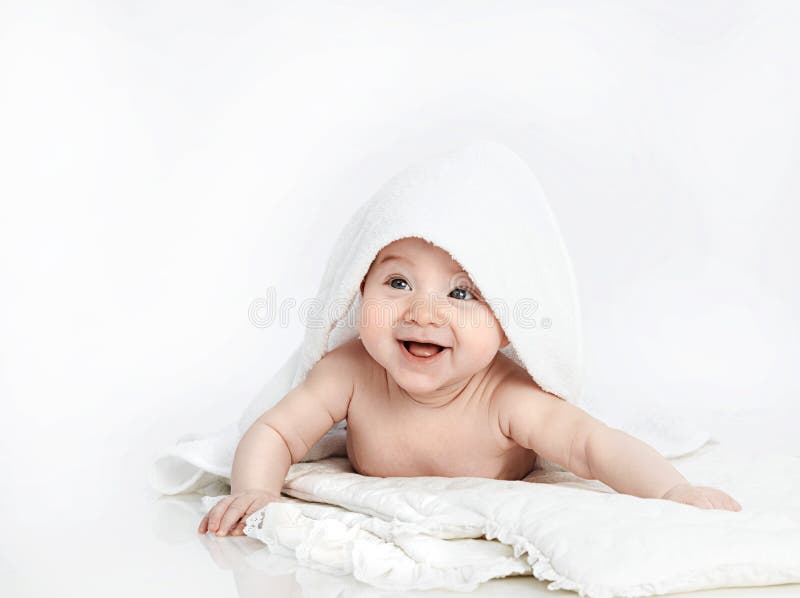 Bebé pequeño foto de archivo. Imagen de belleza, poco - 11158306