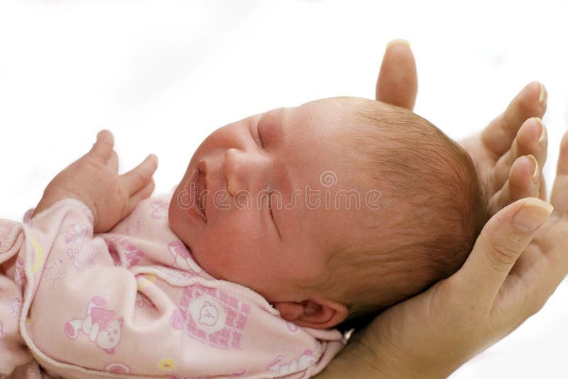 Bebé del sueño foto de archivo. Imagen de doméstico, infante - 6057162
