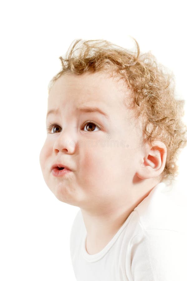 Bebé enojado imagen de archivo. Imagen de bebé, cara - 28555549
