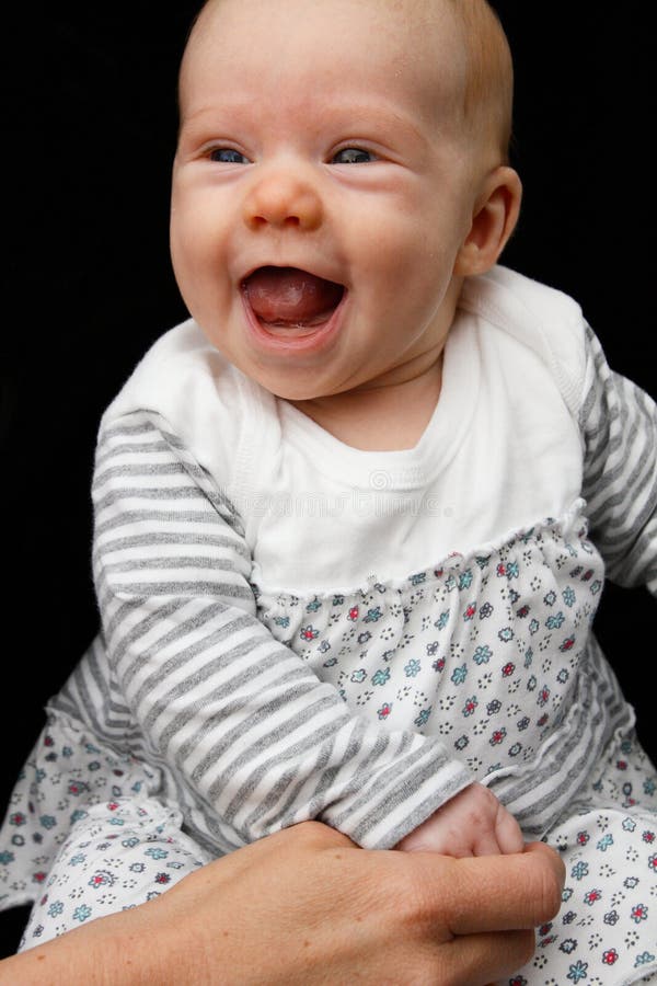 Bebé feliz foto de archivo. Imagen de feliz, mano, adorable - 11155396