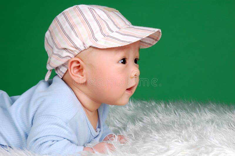 Bebé infantil chino lindo foto de archivo. Imagen de muchacho - 11434986