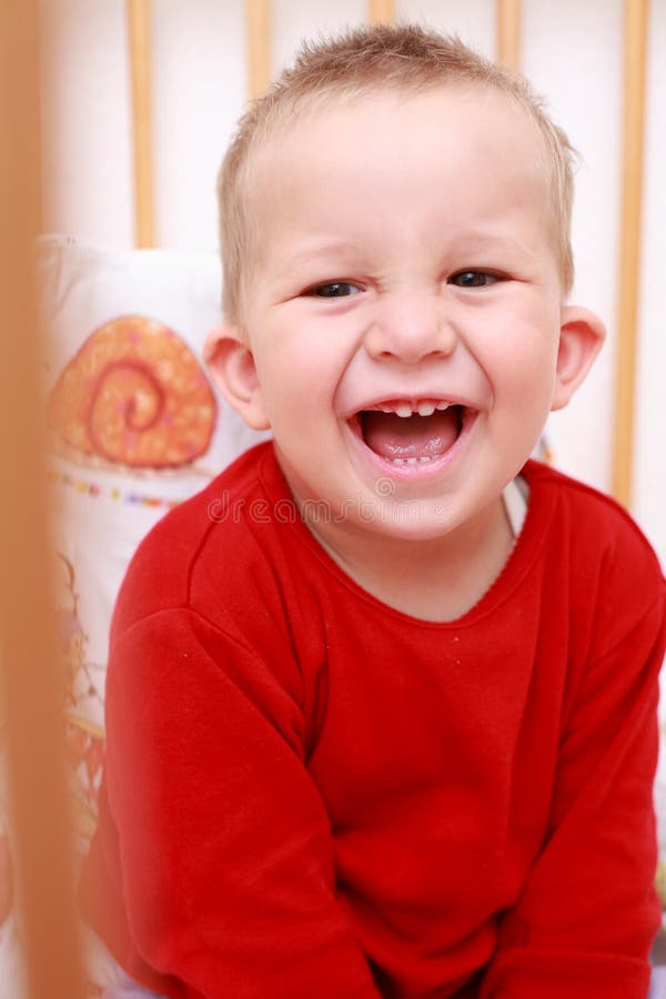 Bebé sonriente foto de archivo. Imagen de afortunado - 16278258