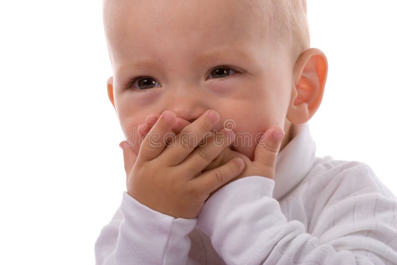 Bebé sonriente foto de archivo. Imagen de persona, curiosidad - 3254932