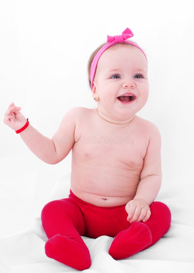 Bebé sonriente adorable imagen de archivo. Imagen de infante - 36530949