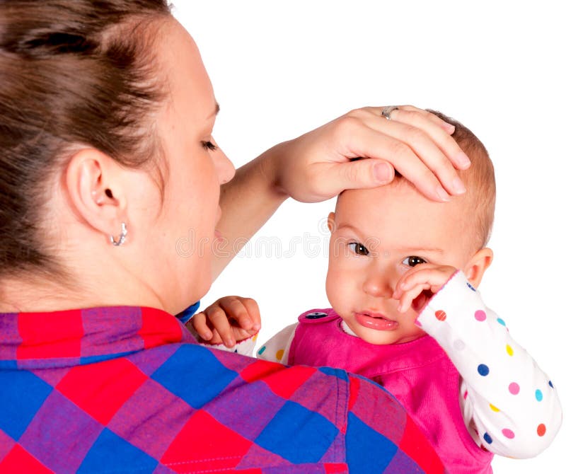 Bebé triste imagen de archivo. Imagen de descendiente - 31877465