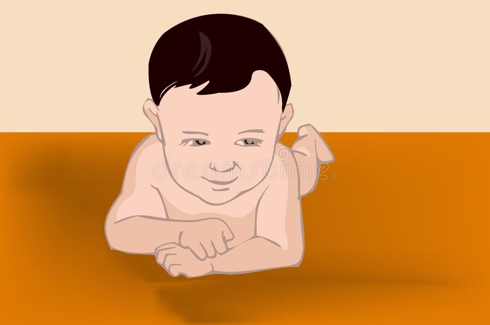 Bebe boy stock illustration. Illustration of colors, board - 8420157