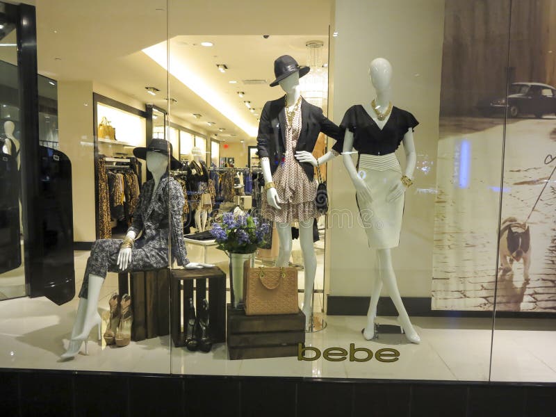 Bebe store editorial image. Image of mall, market, clothes - 78118495