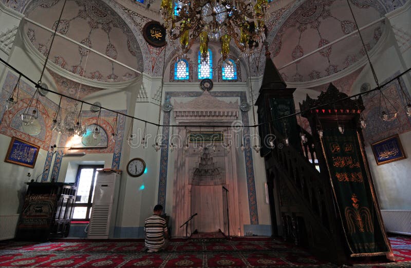 Bebek Mosque editorial stock image. Image of symmetry - 274427239