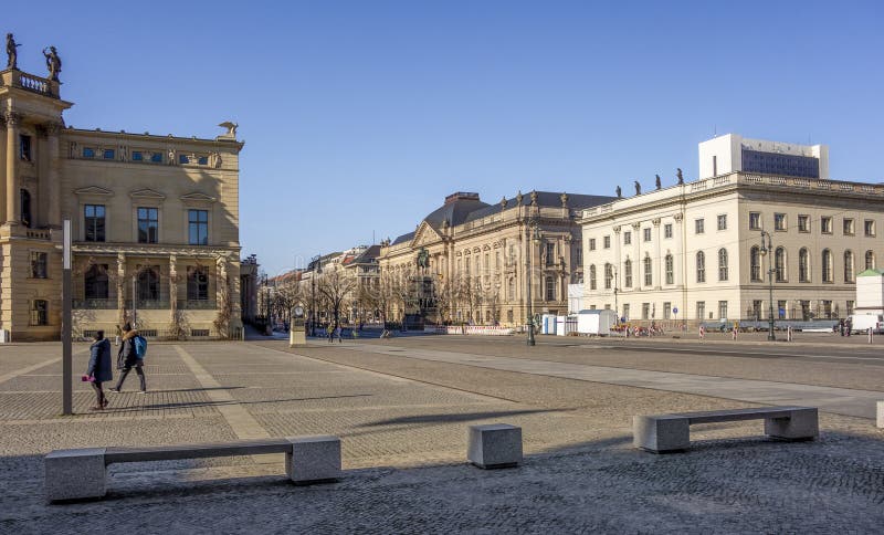 Bebelplatz in Berlin editorial photo. Image of historic - 249694636