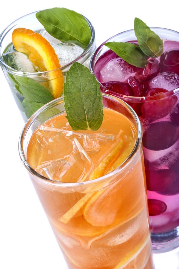 Bebidas heladas foto de archivo. Imagen de bebidas, rebanada - 41424426