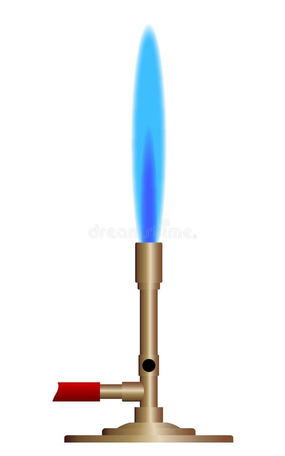 Bec Bunsen 1 illustration stock. Illustration du expérience - 1021674