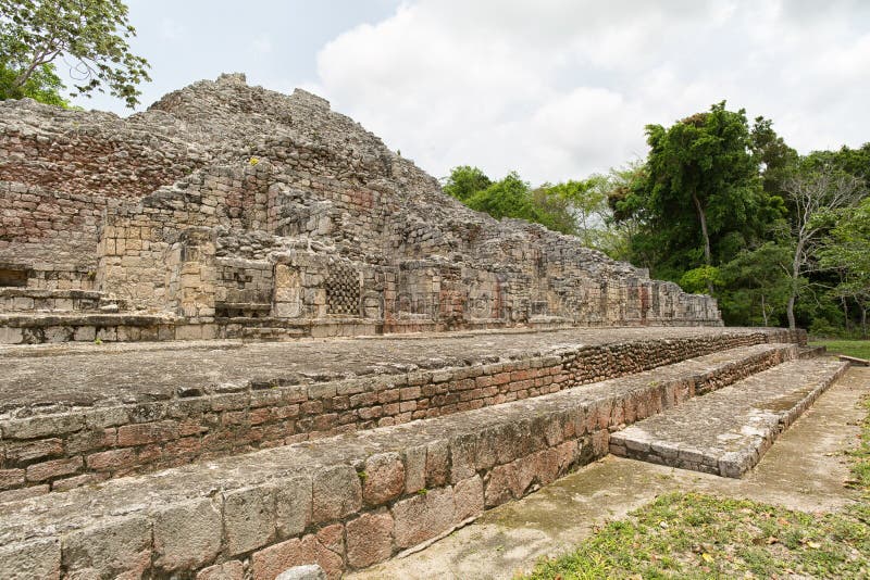 Becan Archaeological Site in Mexico Stock Photo - Image of culture ...