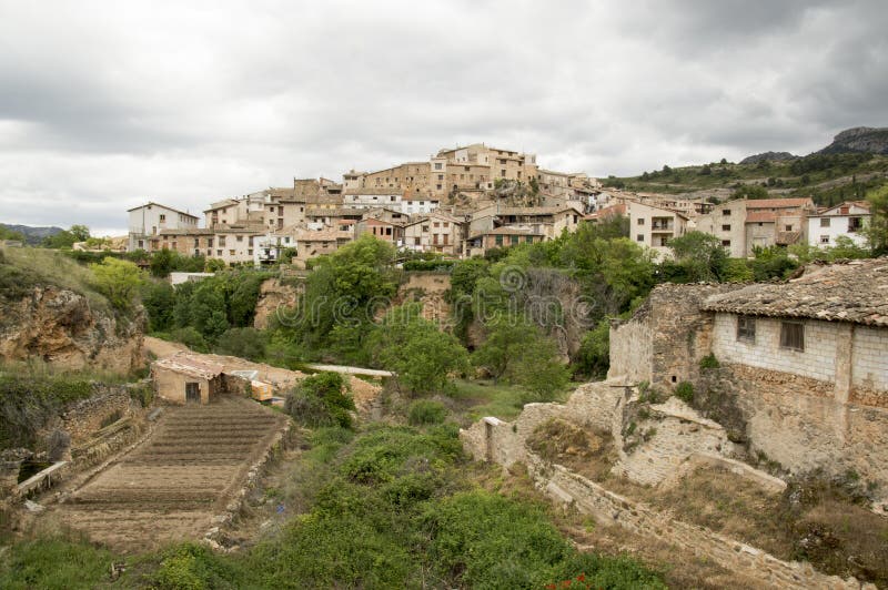 Beceite stock photo. Image of travel, rural, medieval - 75958704