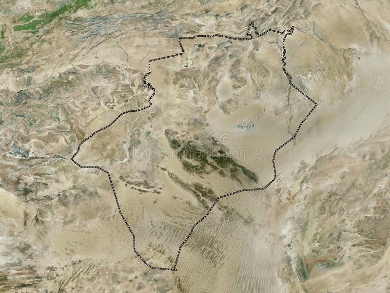 Bechar, Algeria. High-res Satellite. No Legend Stock Image - Image of ...