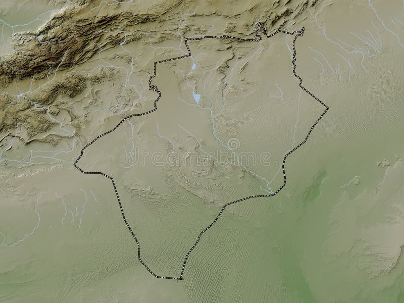 Bechar, Algeria. Wiki. No Legend Stock Illustration - Illustration of ...