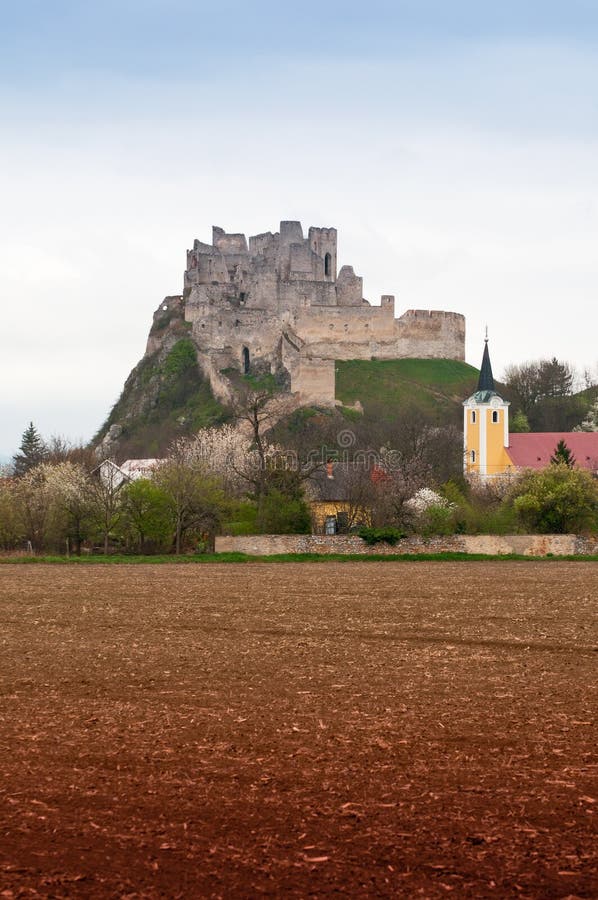 Beckov Castle / Hrad stock image. Image of fortress, rock - 24905797